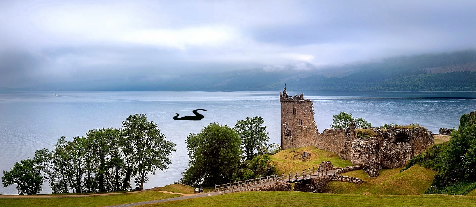 El lago Ness y su famoso monstruo : info + Dónde está esto